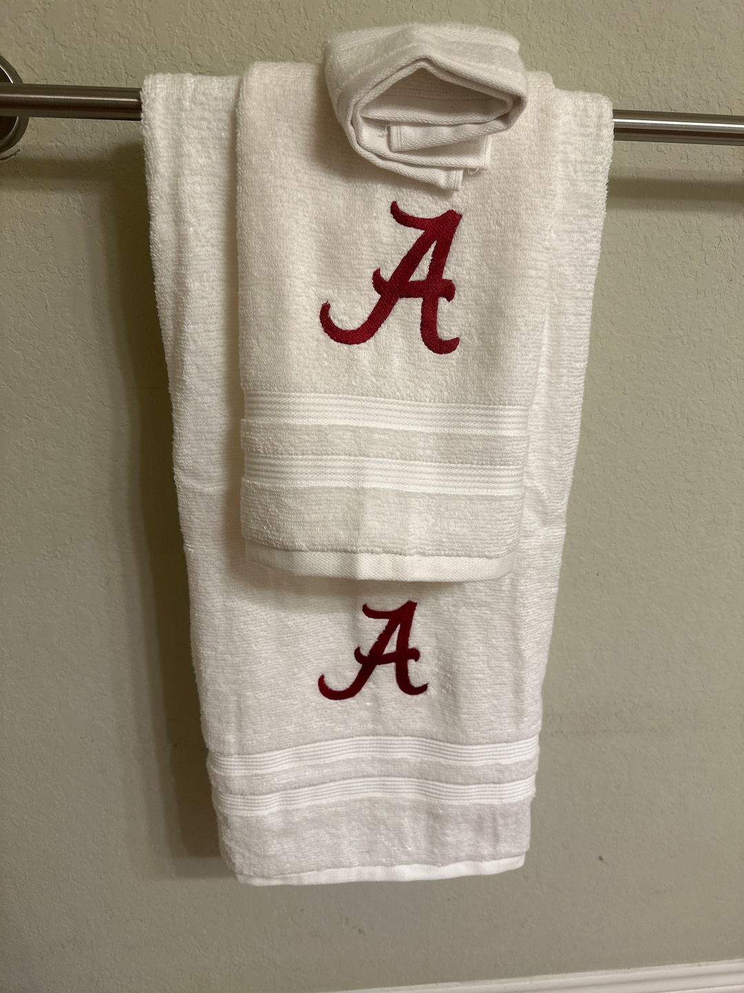 Alabama Bathroom Towel Set - Etsy