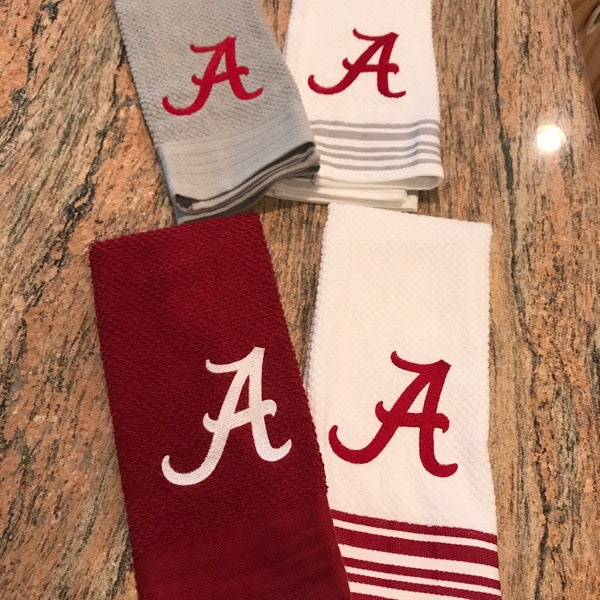 University of Alabama Kitchen Towel - Etsy