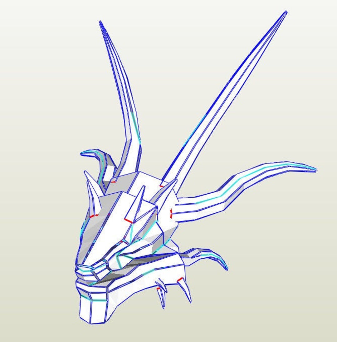 Valheim - Moder (dragon God) Trophy Pepakura - Etsy