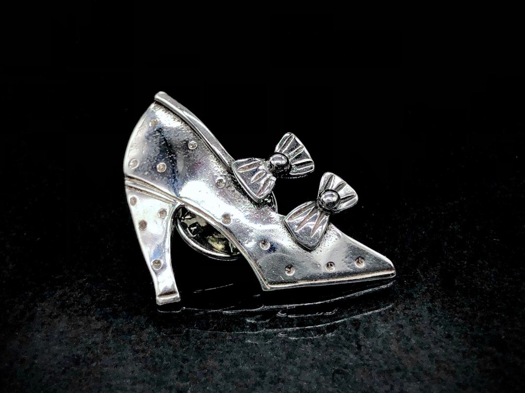 Shoe Pin in SOLID 925 Sterling Silver - Etsy