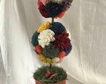 Flower topiary | Etsy