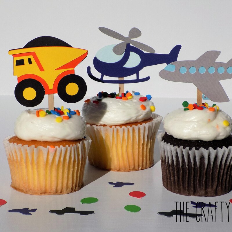 Helicopter Cupcake - Etsy