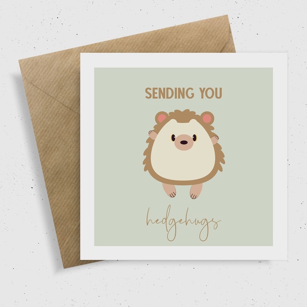 Sending Hedgehugs - Etsy