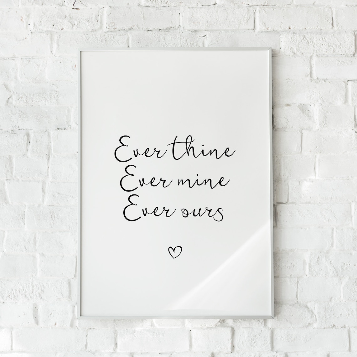Ever Thine, Ever Mine, Ever Ours Print | Immortal Beloved | Ludwig Van ...