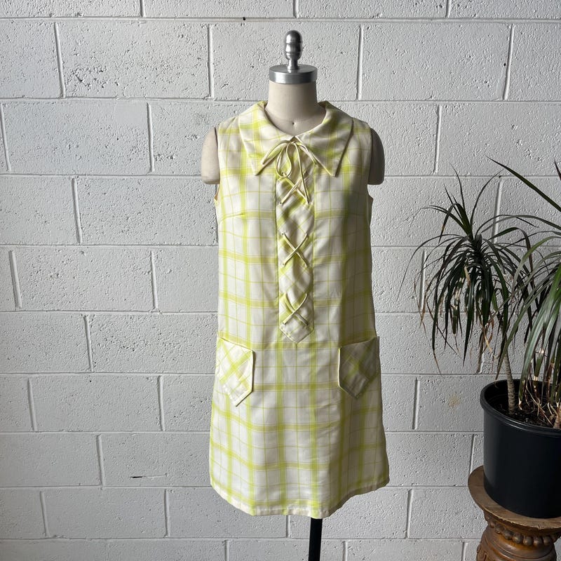 60s Mod Mini Dress - Etsy