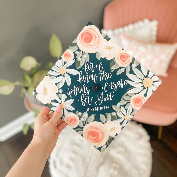 Bible Verse Grad Cap - Etsy