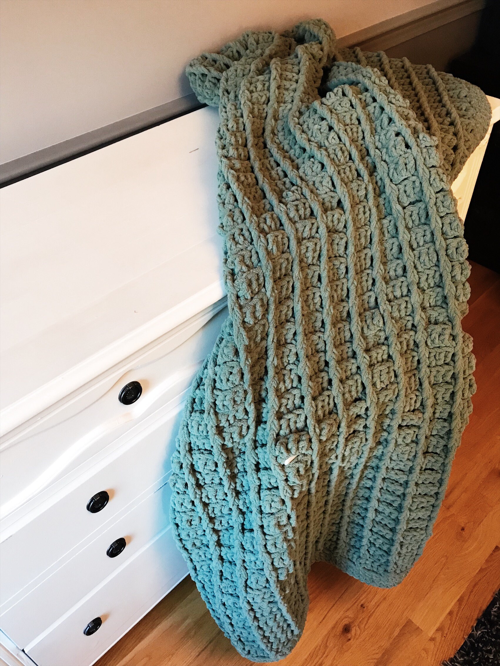 Chunky Throw Blanket Cozy Large Crochet Blanket Afghan - Etsy