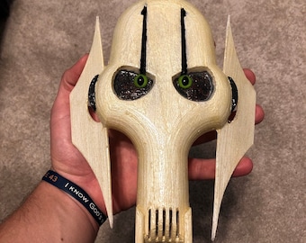 General Grievous Mask Template for EVA Foam - Etsy