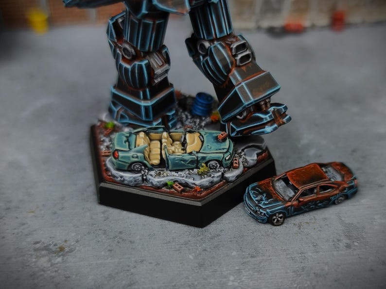 6mm Hatchbacks Vehicles Set - 1:265 Wargaming Scale Model Cars ...