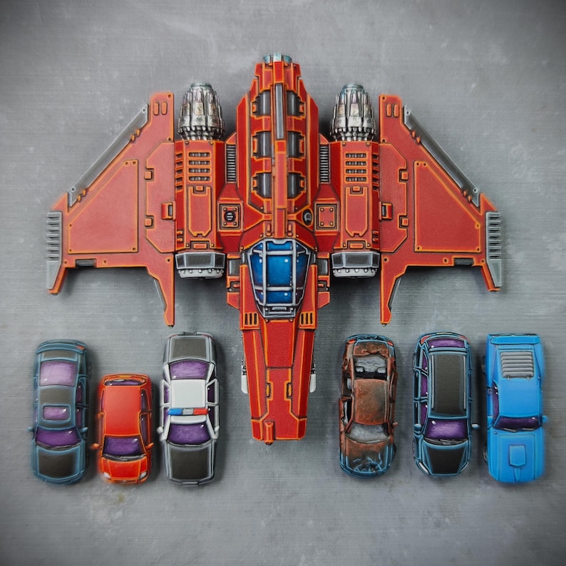 6mm Hatchbacks Vehicles Set - 1:265 Wargaming Scale Model Cars ...