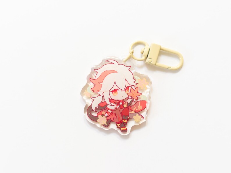 Genshin Impact Acrylic Keychain/charm Itto Albedo Kazuha - Etsy