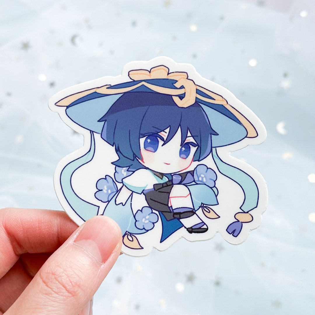 Genshin Impact: Wanderer Vinyl Sticker - Etsy