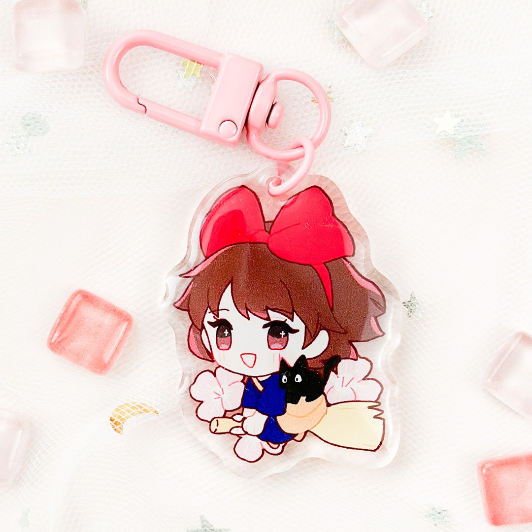 Mail Delivery Witch Girl: Acrylic Keychain - Etsy