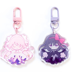 Madoka Acrylic Keychain/charm - Etsy