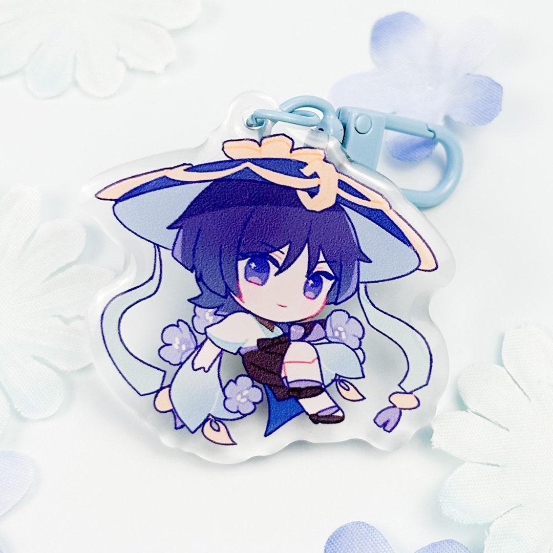 Genshin Impact: Wanderer Acrylic Keychain - Etsy
