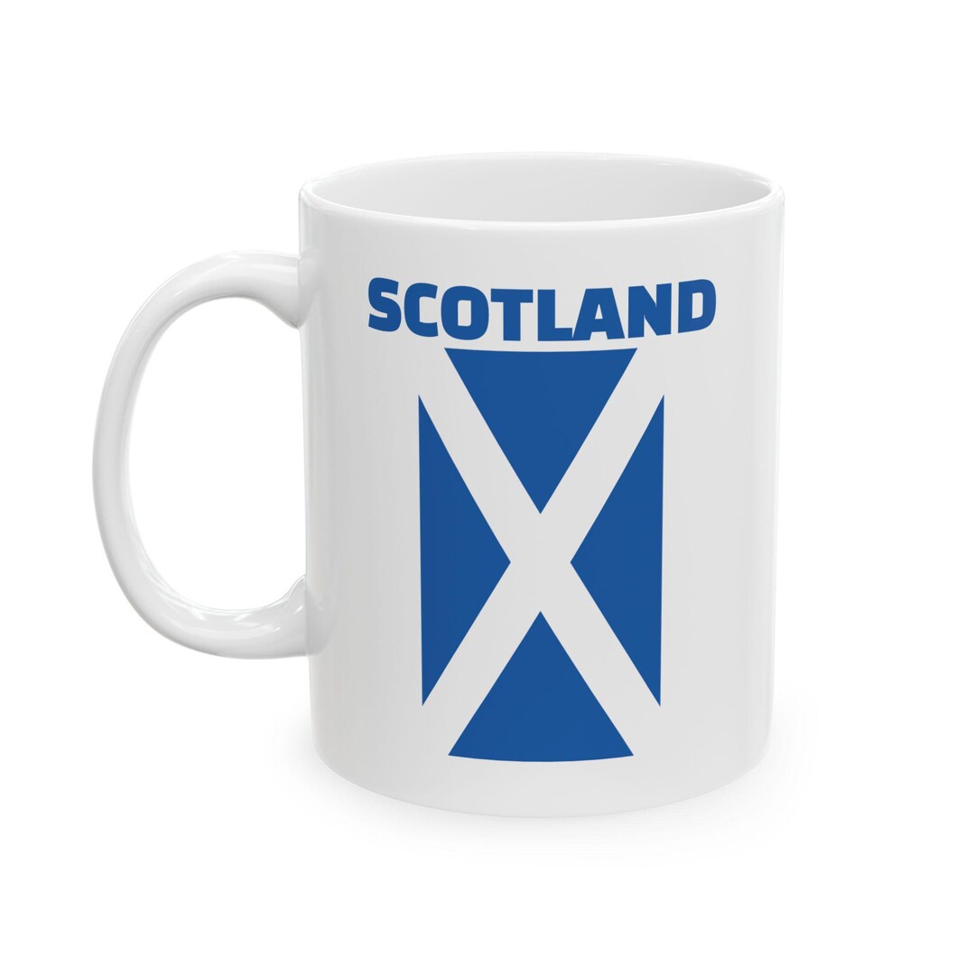 Scottish Coat of Arms Ceramic Mug - Scottish Pride Mug, Scotland ...