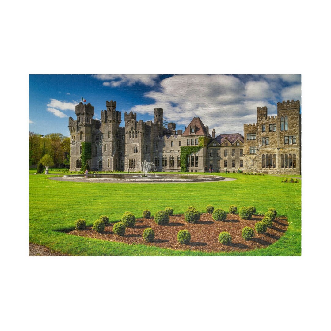 Ashford Castle Ireland Puzzle (110, 252, 500, 1014-piece) - Etsy