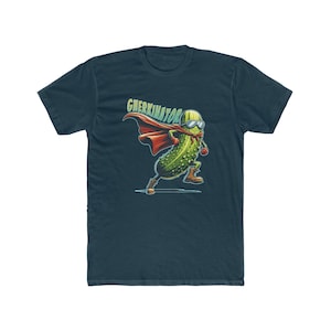 Gherkinator: Superhero Pickle - Action-packed Novelty Premium Cotton ...