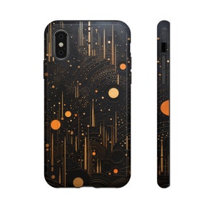 Cosmic Cadence - Meteor Shower Symphony Tough Phone Cases - Etsy