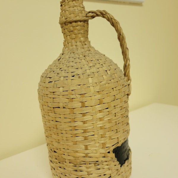 Wicker Jug - Etsy