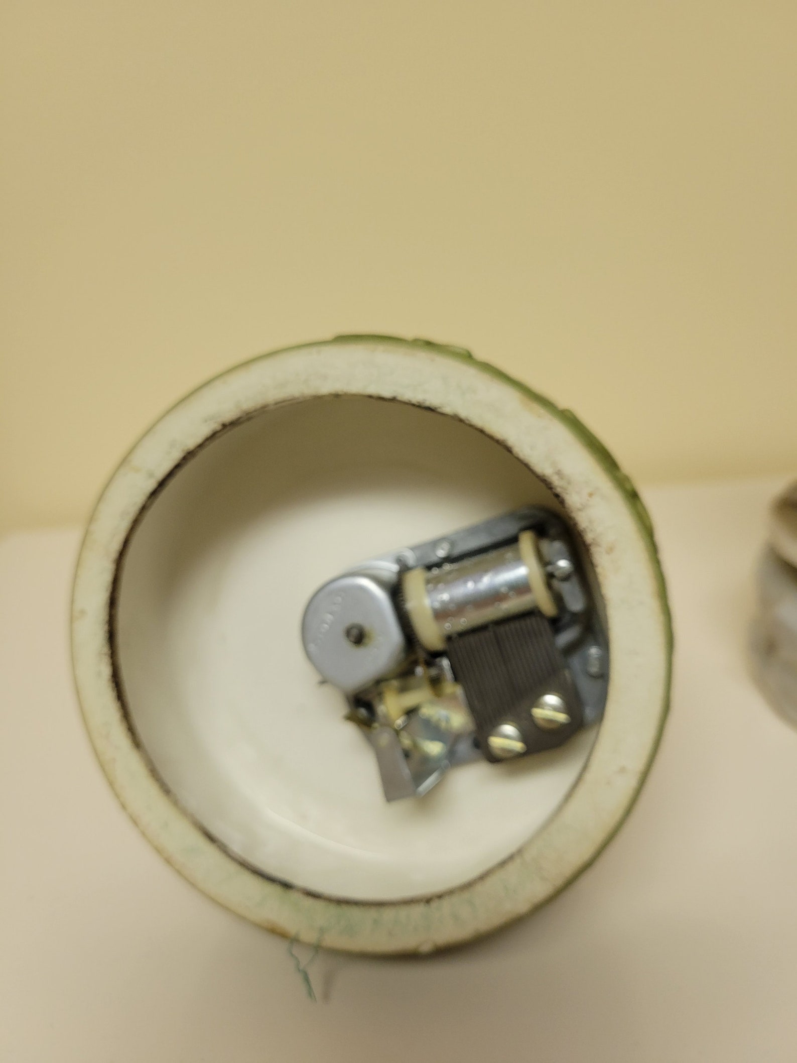 Vintage Chadwick Miller Rotating Sankyo Music Box Porcelain Japan 1970 ...