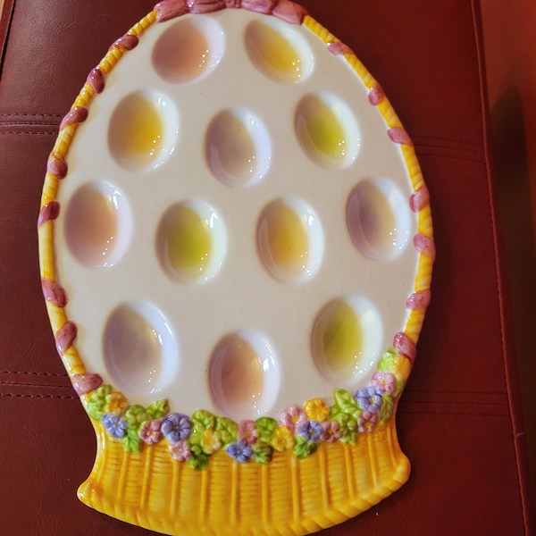 Deviled Egg Plate - Etsy