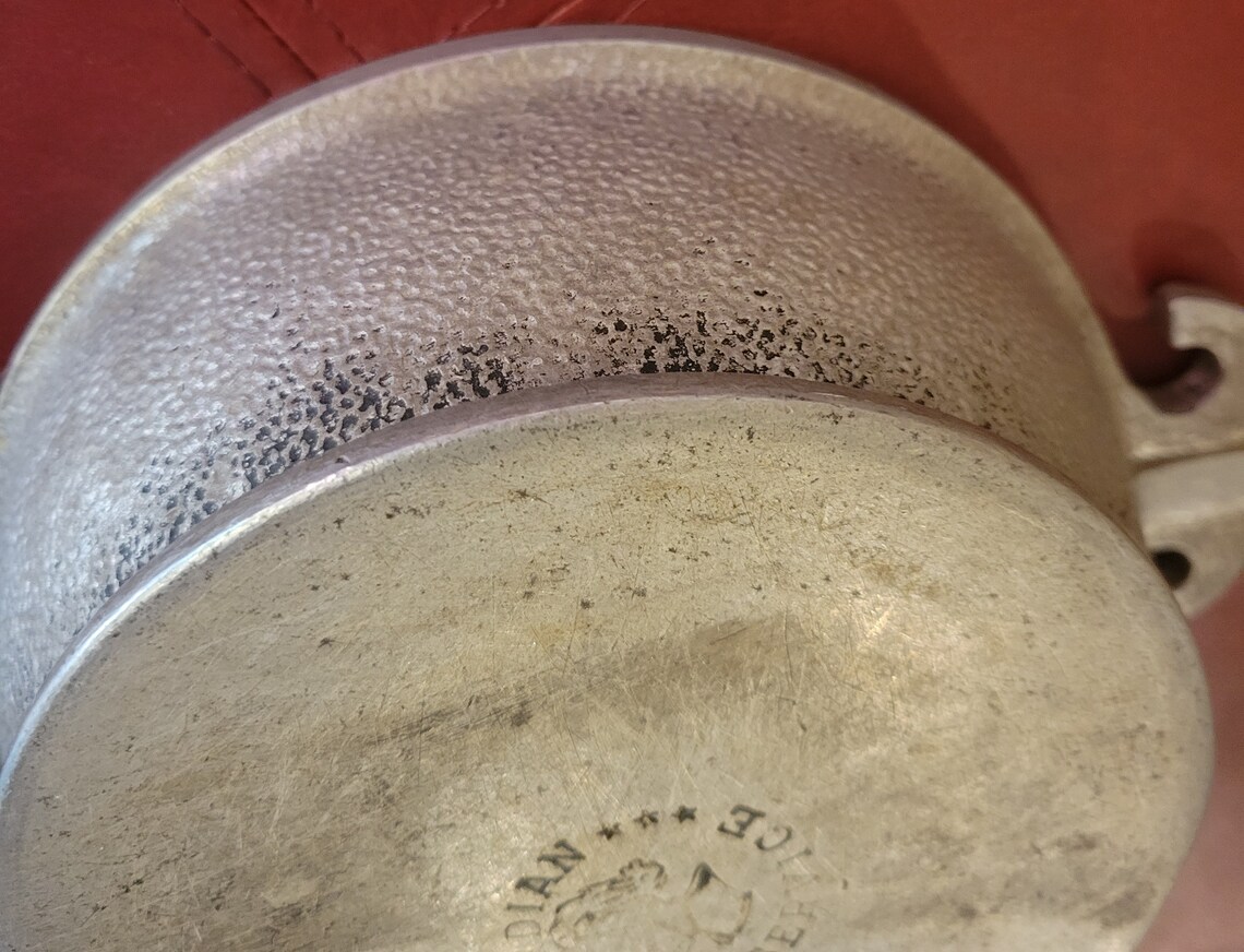 Guardian Service Pot Hammered Aluminum Cookware Vintage 7" One Quart - Etsy