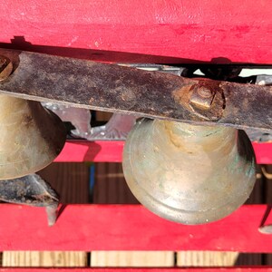 Antique Horse Sleigh Carriage Bells UNIQUE! Beautiful Set! - Etsy