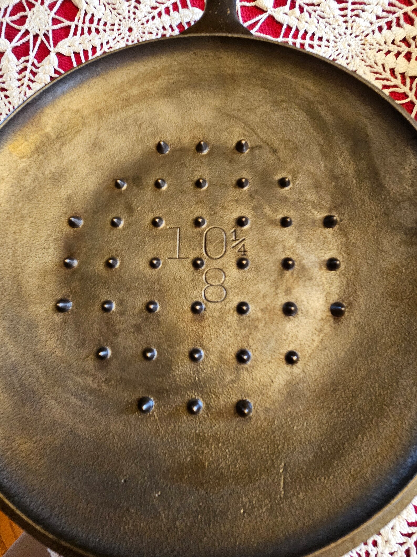 Unique Antique Cast Iron Skillet With Lid 10 1/4". Nice! - Etsy