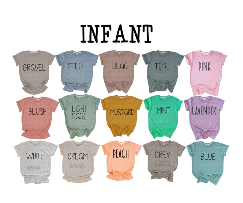 100% Polyester Infant Shirts Baby T-shirt Many Colors - Etsy