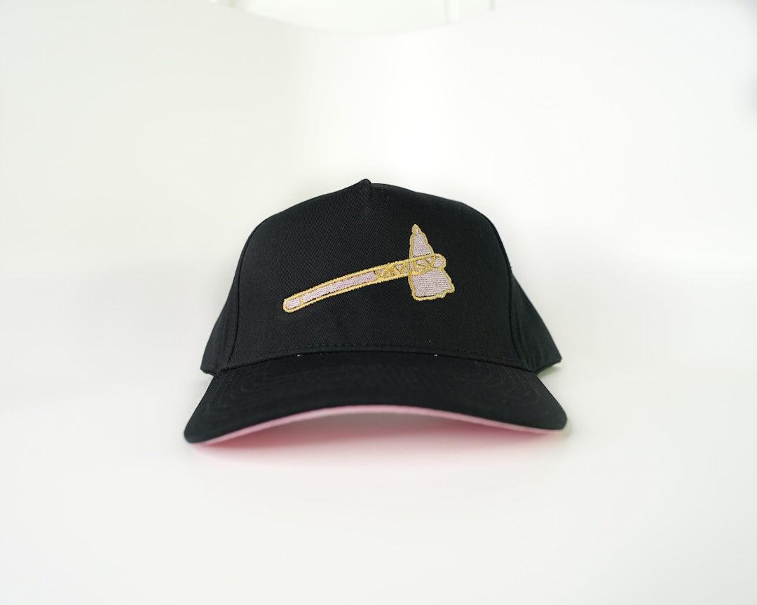 ATL Hatchet Tomahawk Pinky Pink Brim Black Snapback - Etsy