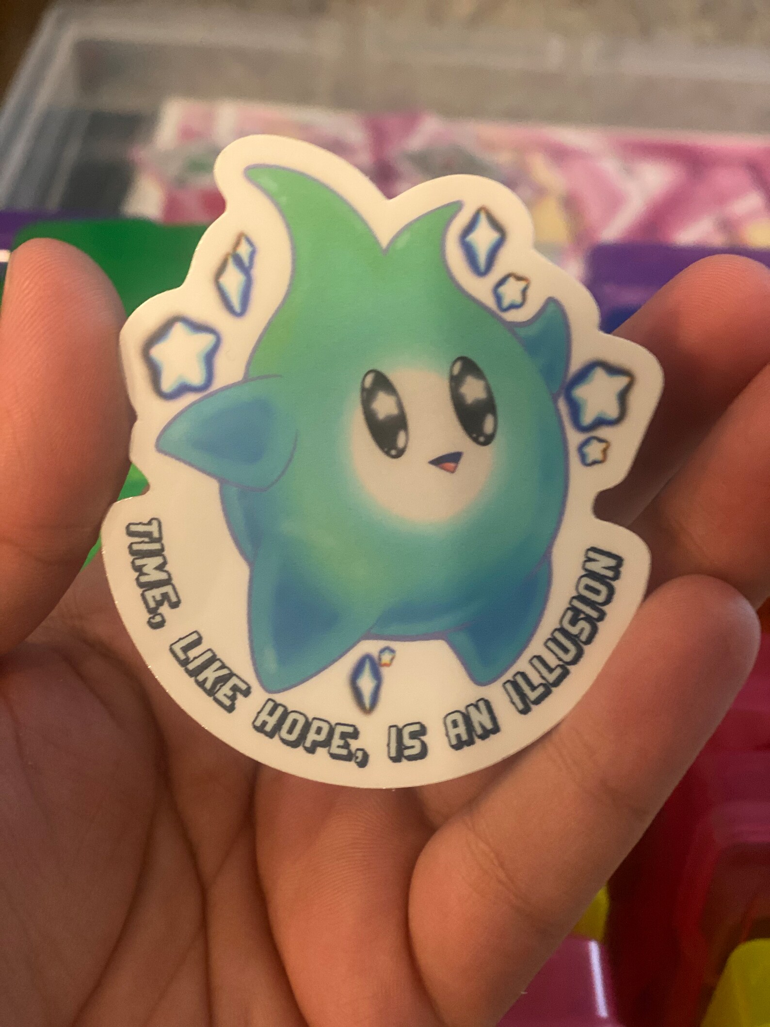 Depressed Star Child Sticker - Etsy