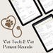 Vet Tech & Vet ER Rounds - Etsy