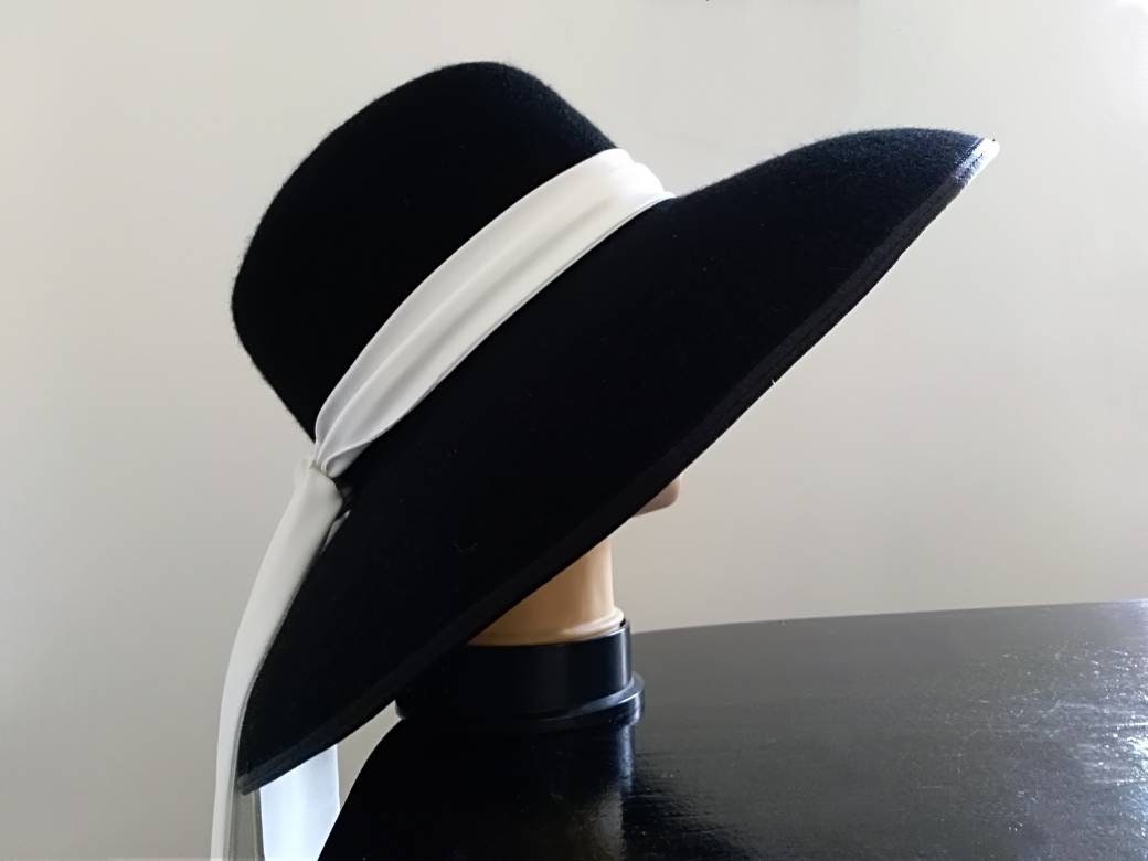 A Breakfast at Tiffany's Inspired Couture Hand Blocked Wool Felt Hat - Etsy
