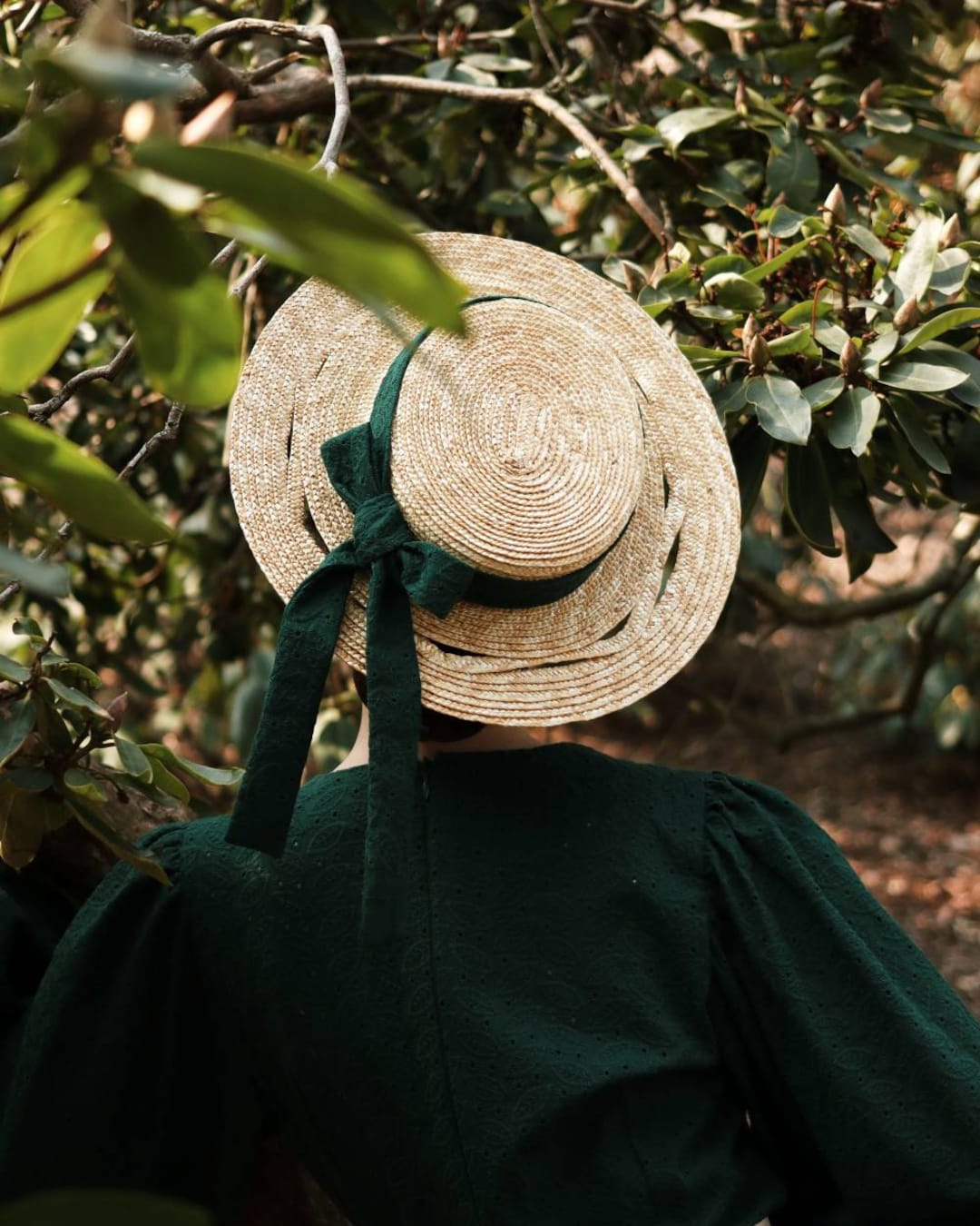 A Beautiful Cottagecore Style Hand Woven Straw Hat - Etsy