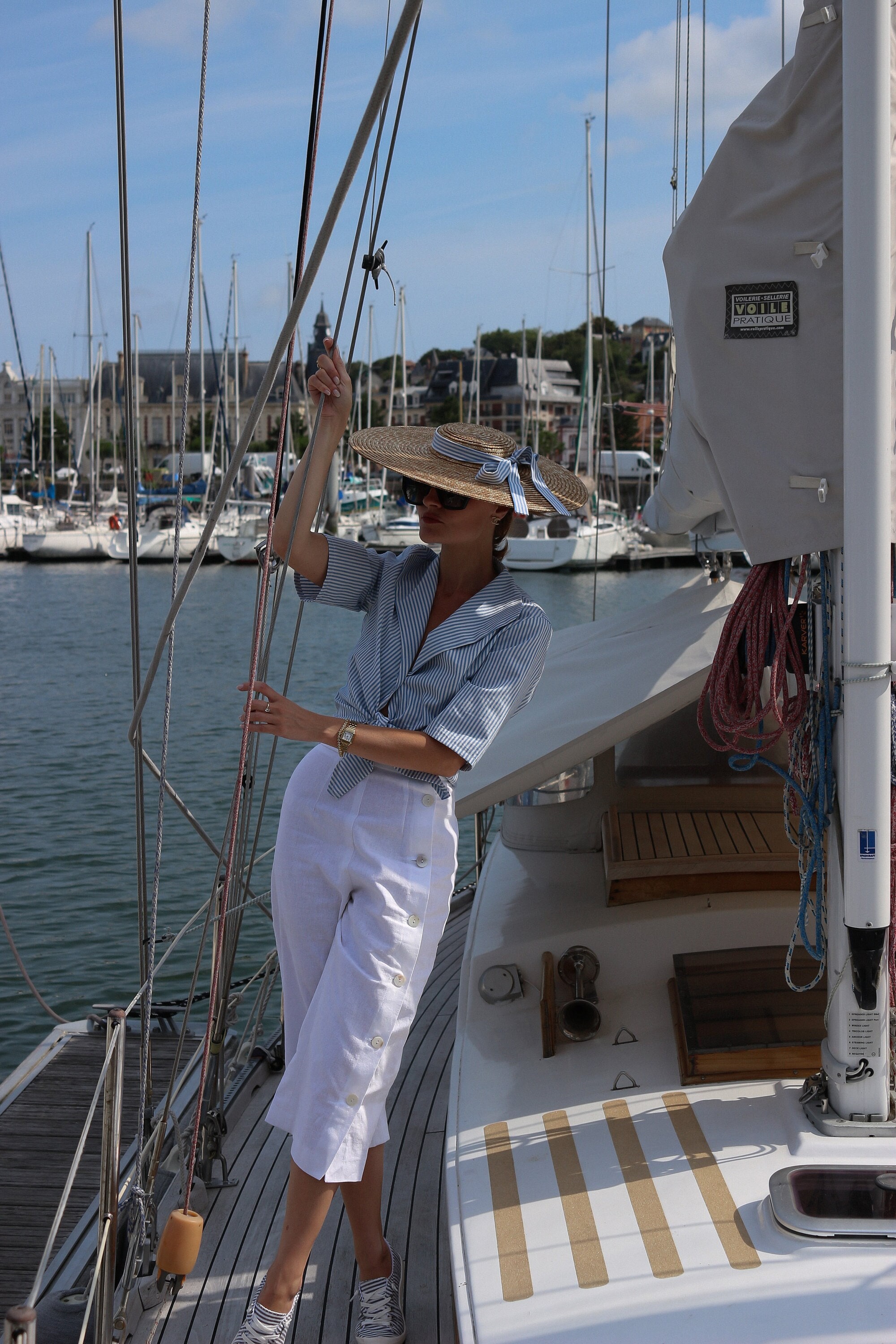 Beautiful Summer Capri Linen Trousers - Etsy