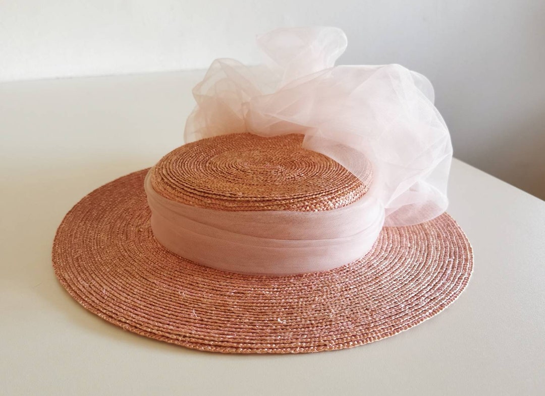 Stunning Mini Fairycore Edwardian Style Lightweight Cartwheel Hat ...