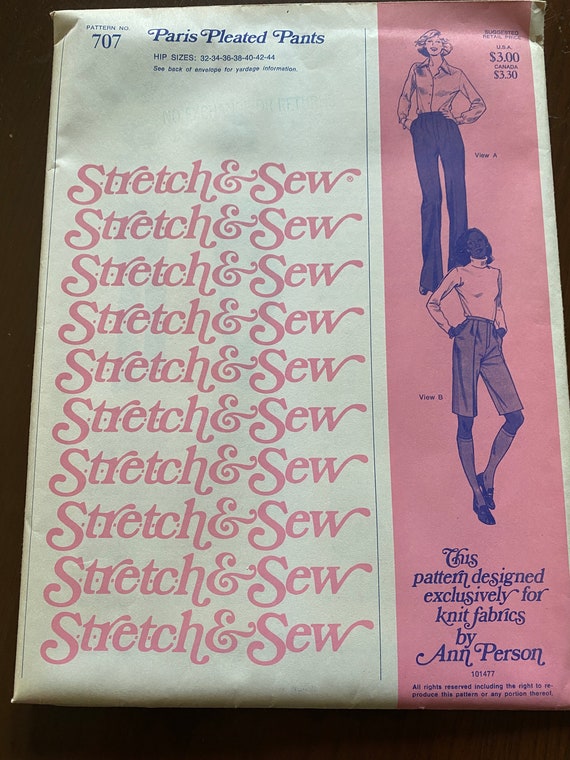 Sewing & Needlecraft Sewing & Fiber Ann Person Design Hip size 32-44 ...
