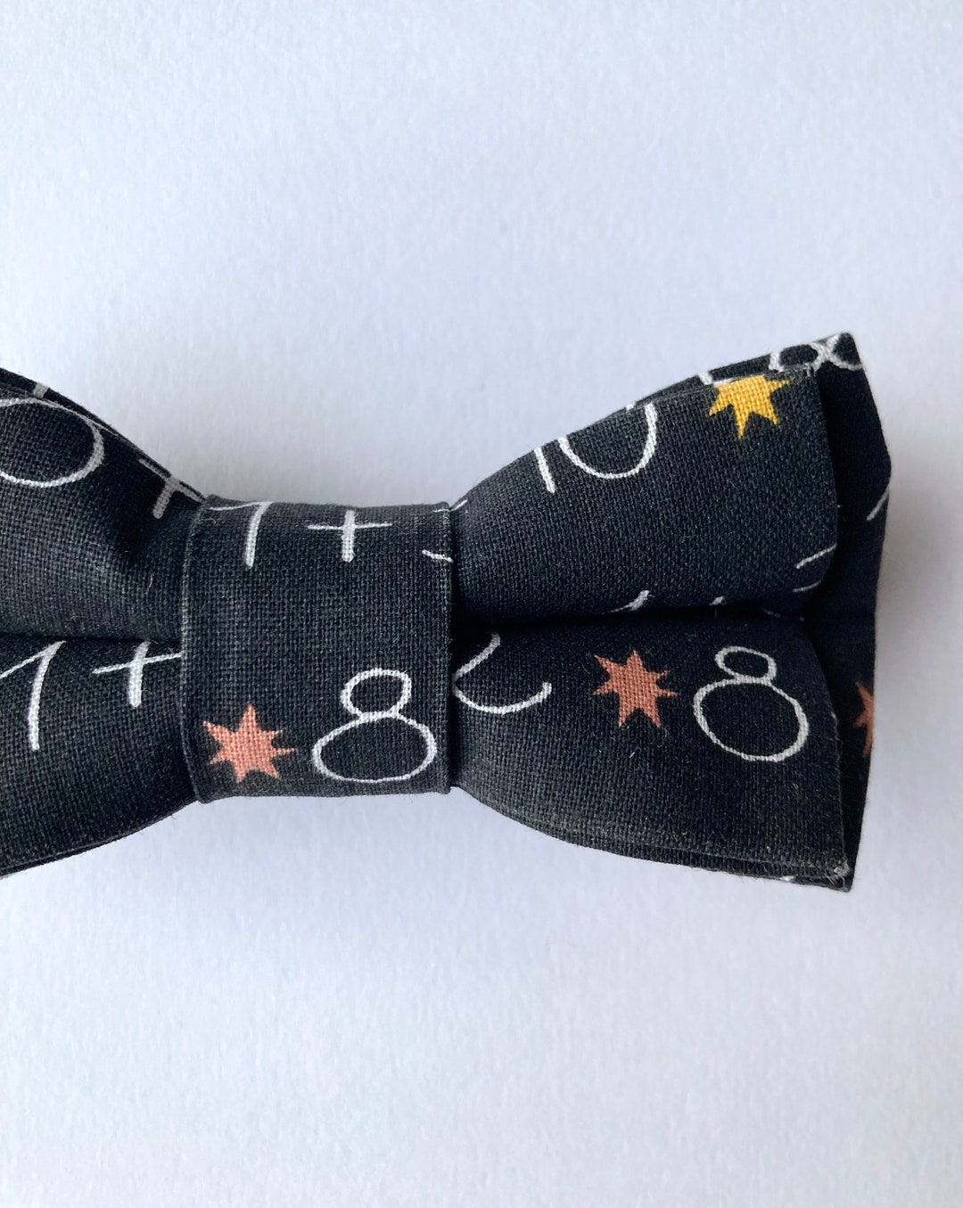 Mathematics Bow Tie: Numbers Print, Pre-tied or Self-tie - Etsy