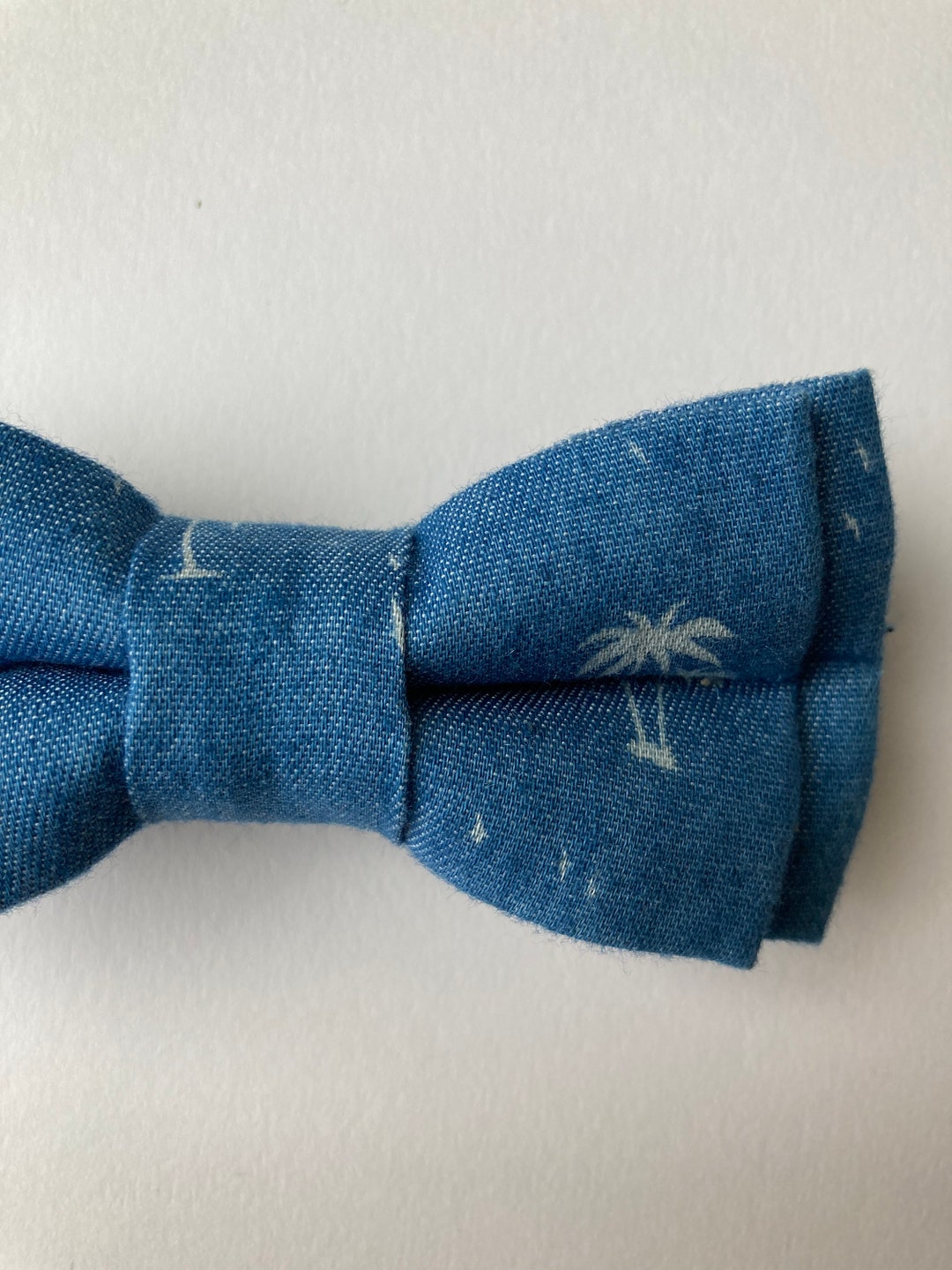 Palm Tree Bow Tie: Pre-tied Tropical Cotton Bowtie - Etsy