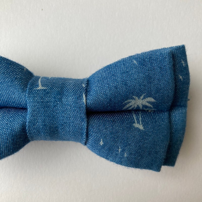 Palm Tree Bow Tie - Etsy