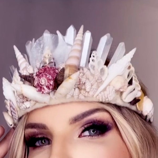 Seashell Crown - Etsy