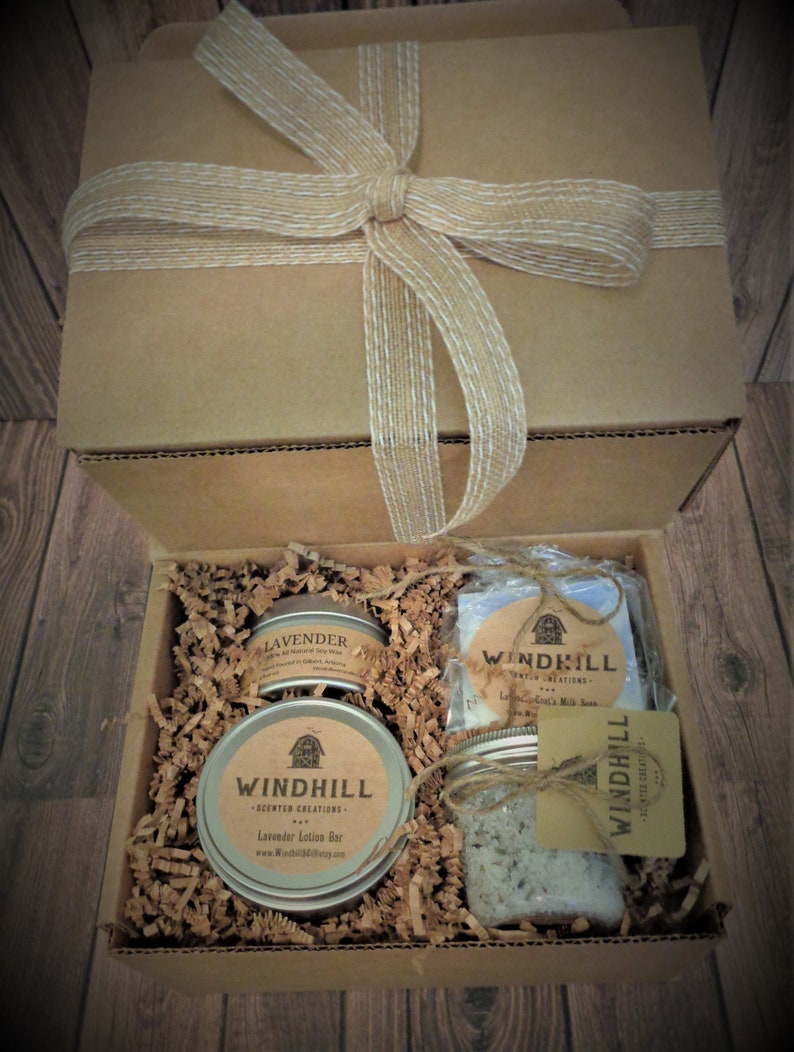 Gift Box Full of Handmade Bath & Body Products Various - Etsy
