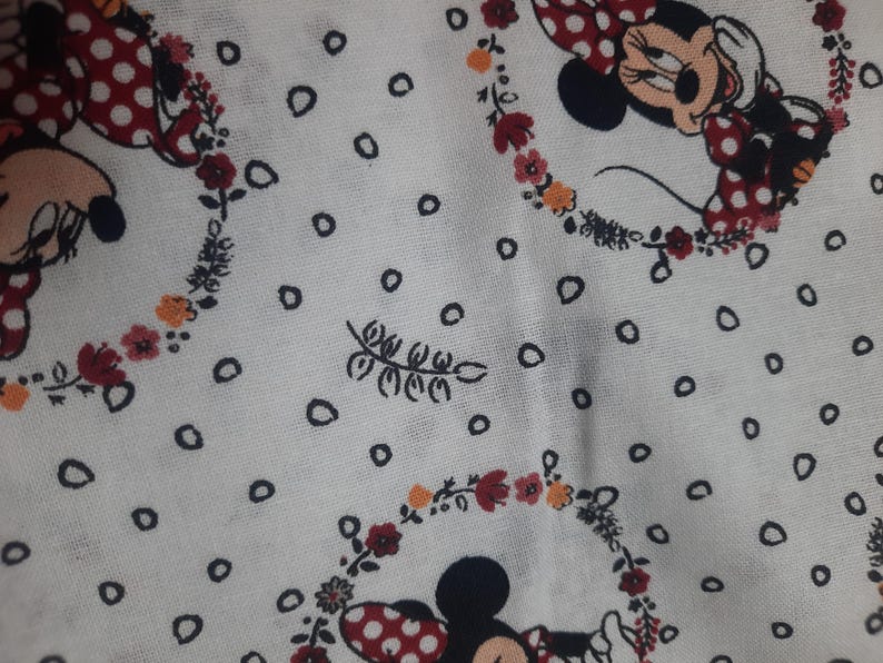 Minnie Mouse Fabric - Etsy