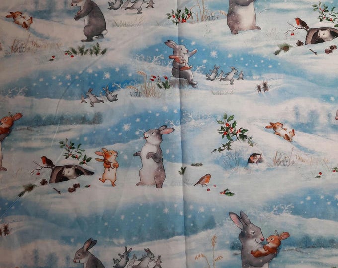Grandma's Christmas Wish Fabric by Petra Brown for Michael Miller ...