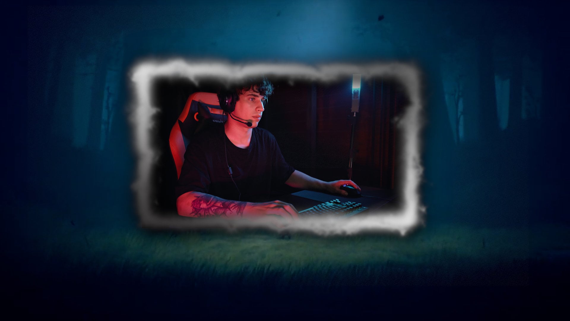 Webcam Overlay Twitch | Obs | Streamlabs | Animated Facecam Frame ...