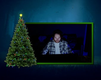 Animated Webcam Facecam Overlay Northpole Snow Christmas Xmas Santa ...