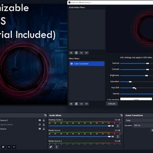 Twitch Animated Circle Vortex Webcam Overlay - Etsy