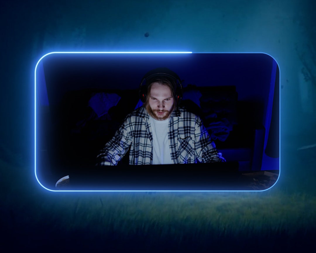 Webcam Overlay Twitch | Obs | Streamlabs | Animated Facecam Frame ...