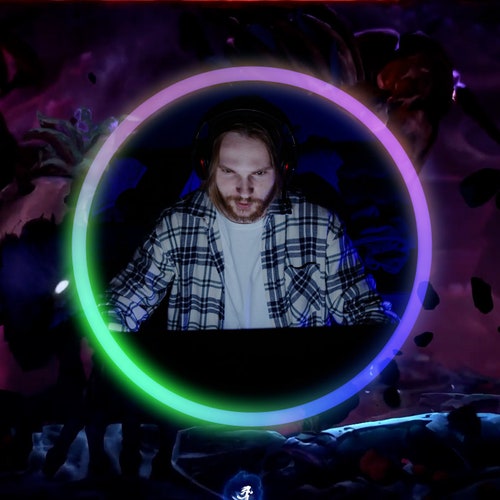 Twitch Animated Webcam Overlay /circle / Frame / Rainbow - Etsy